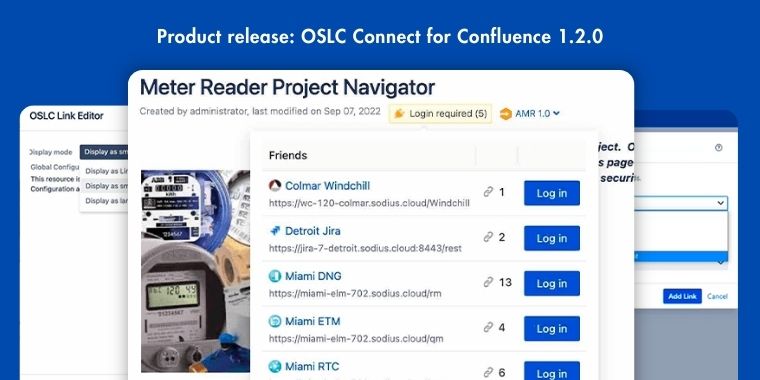 What's new in the OSLC Connect for Confluence 1.2.0 release?